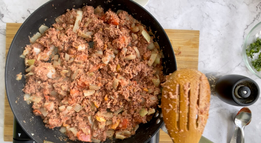 Tasty Jamaican Bully Beef and Rice Recipe - Jam Down Foodie